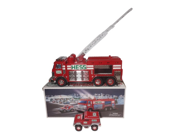 2005 HESS Emergency Truck With Rescue Vehicle - Lights & Sound Works - Etsy