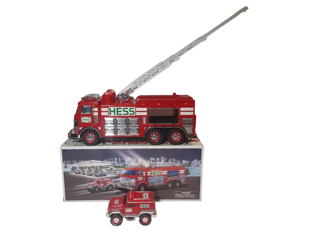 2005 HESS Emergency Truck With Rescue Vehicle - Lights & Sound Works - Etsy