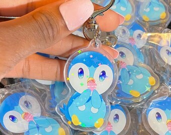 Piplup Keychain | Etsy