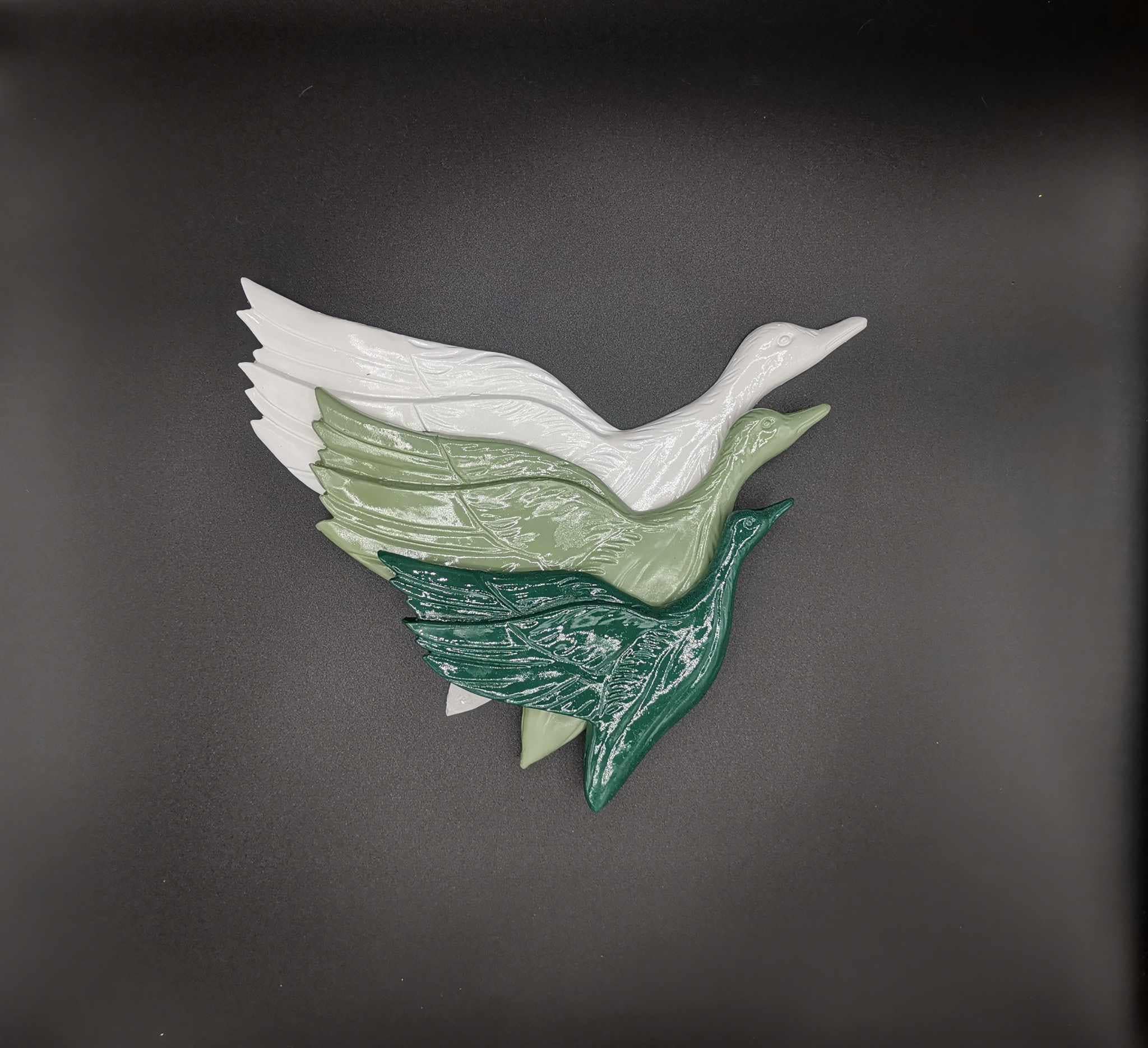 Flock of Flying Birds Wall Sculpture Wall Art Fly Birds wall Hanging ...