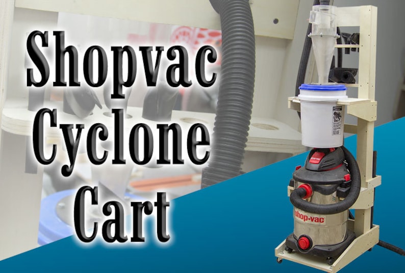 Shopvac and Cyclone Cart PLAN - Etsy