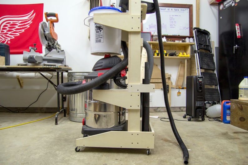 Shopvac and Cyclone Cart PLAN - Etsy