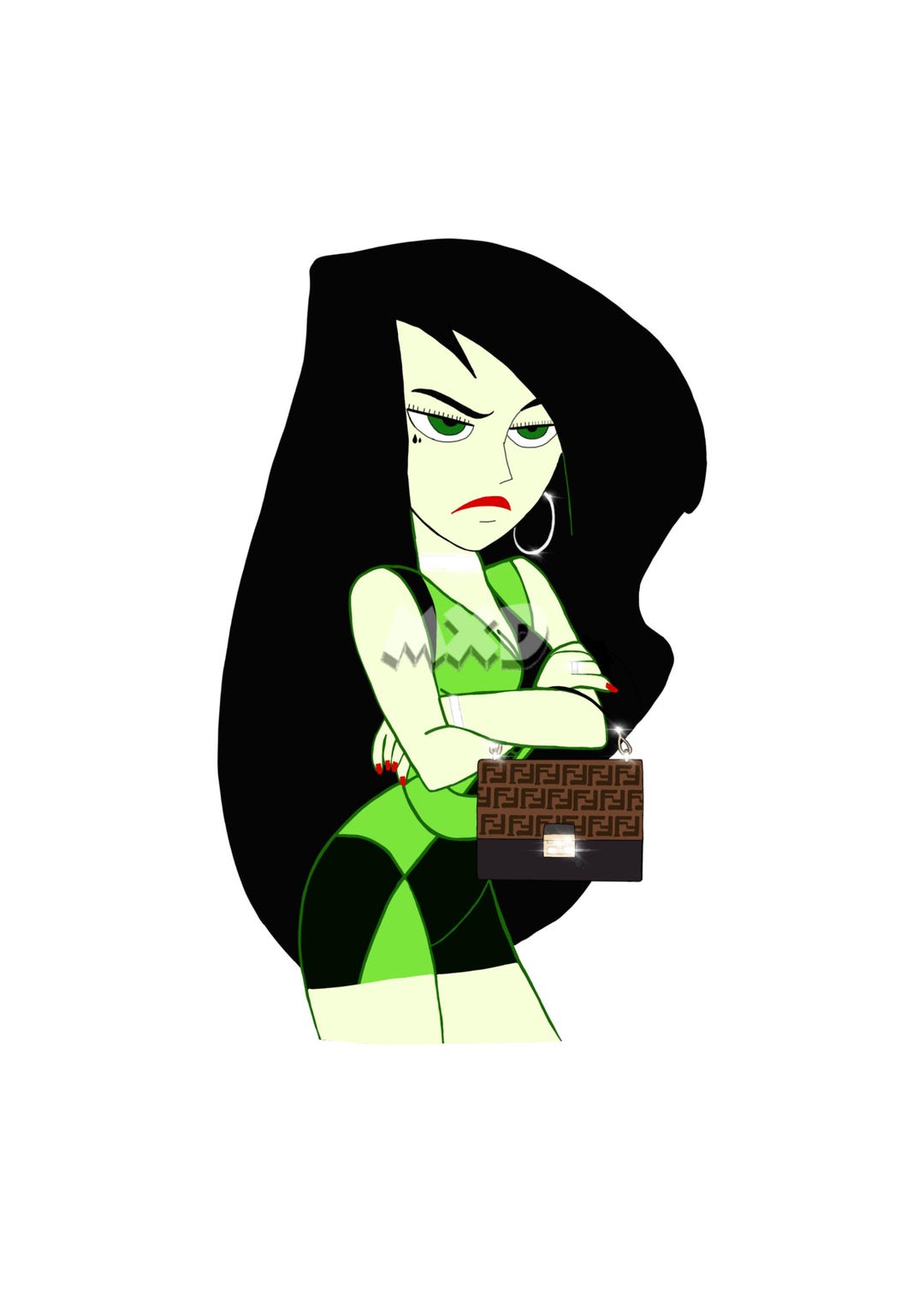 Shego, Kim Possible, Art, Digital Drawing, Digital Download - Etsy