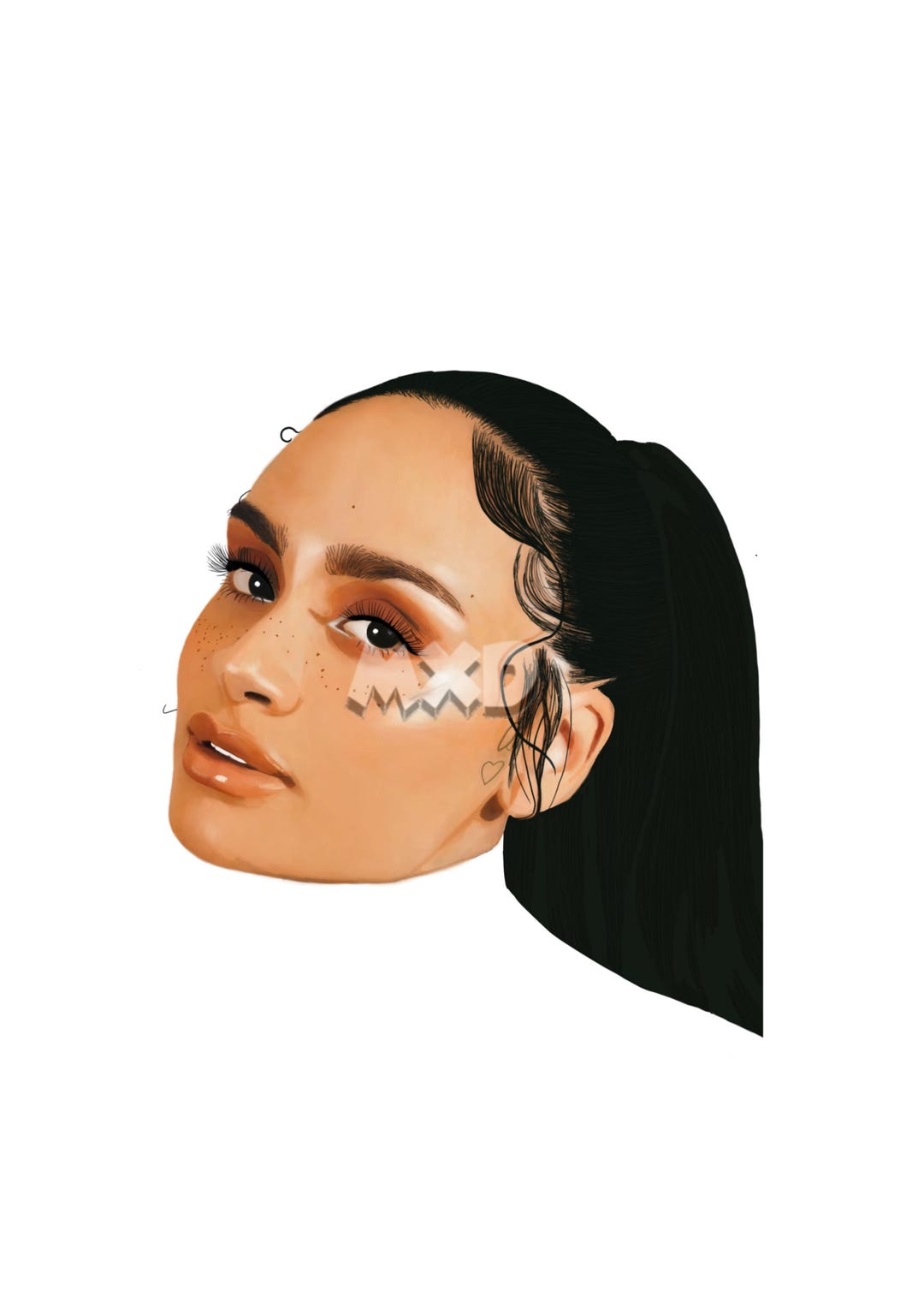 Kehlani, Art, Digital Drawing, Instant Download - Etsy