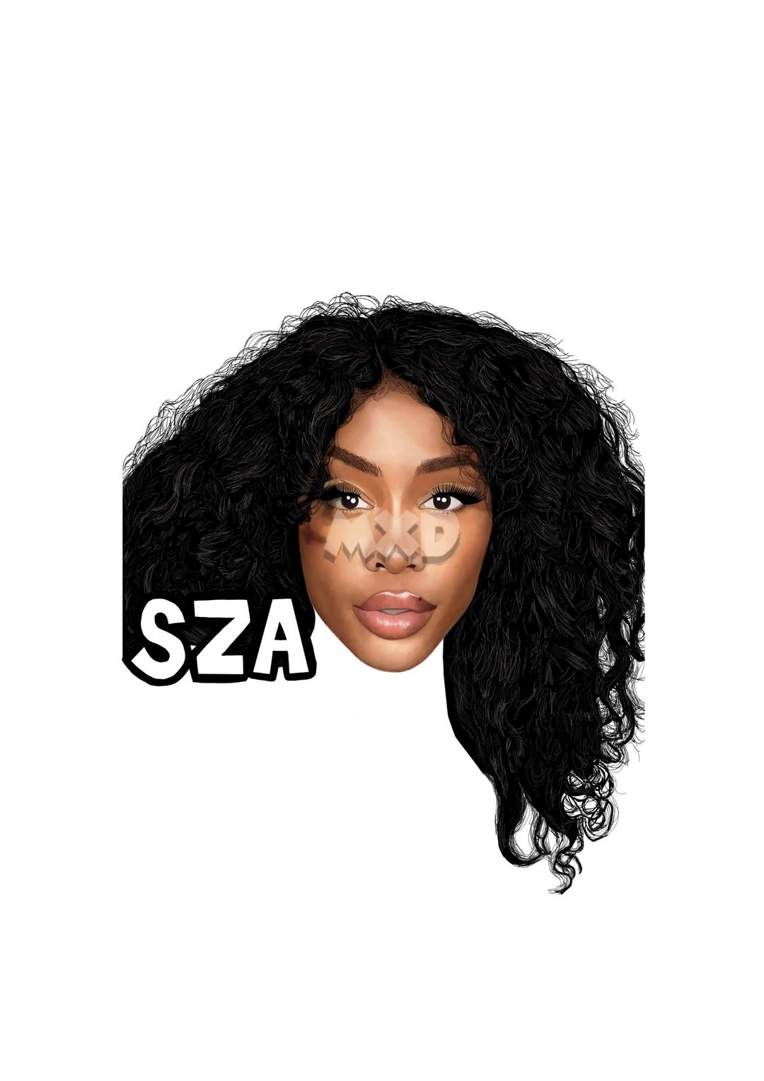 SZA, Art, Digital Drawing, Instant Download - Etsy