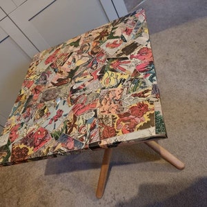 Decoupage Comic 3D Print Coffee Table / End Table - Etsy