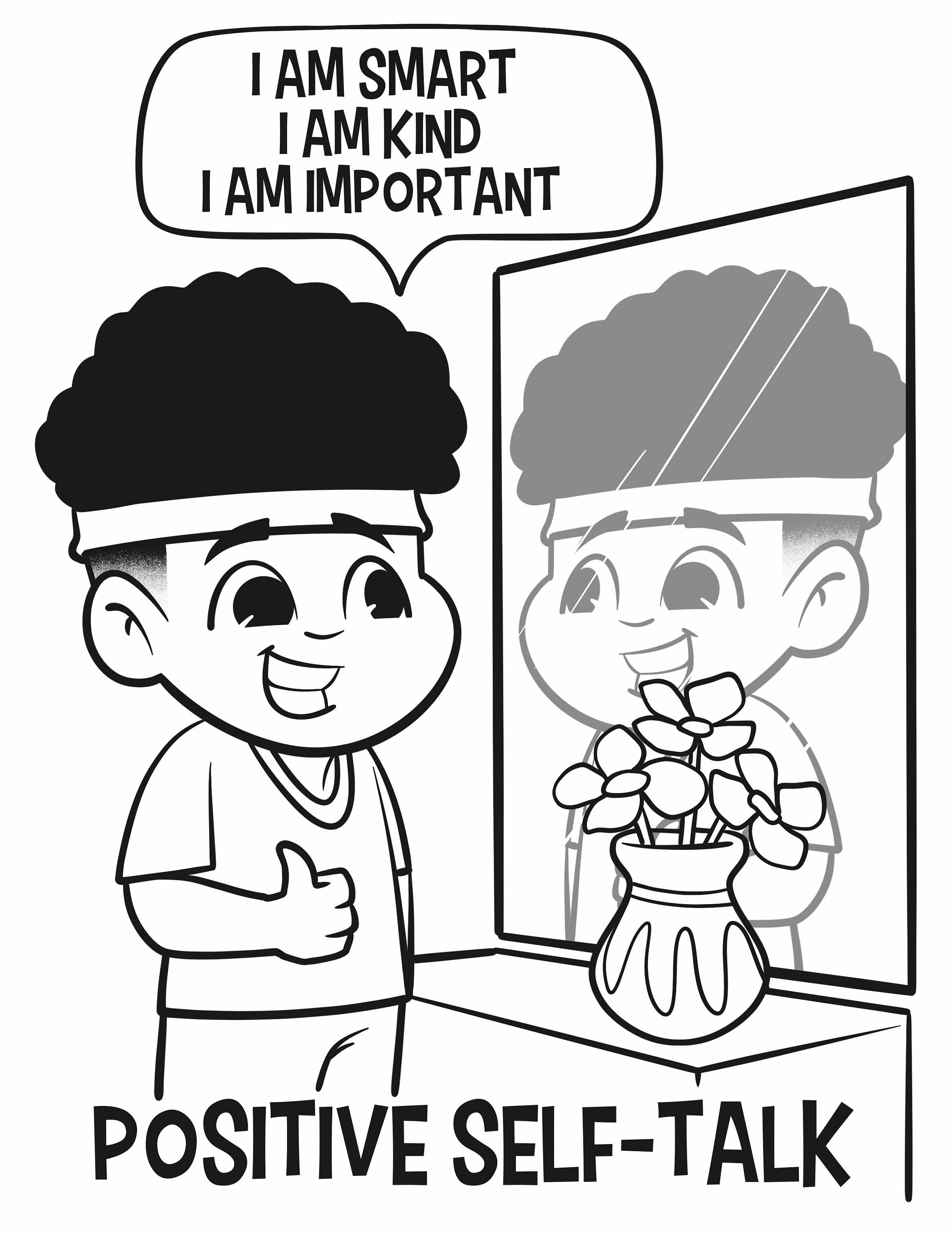 Children's Mental Health/coloring Sheets/coping Skills for Kids ...