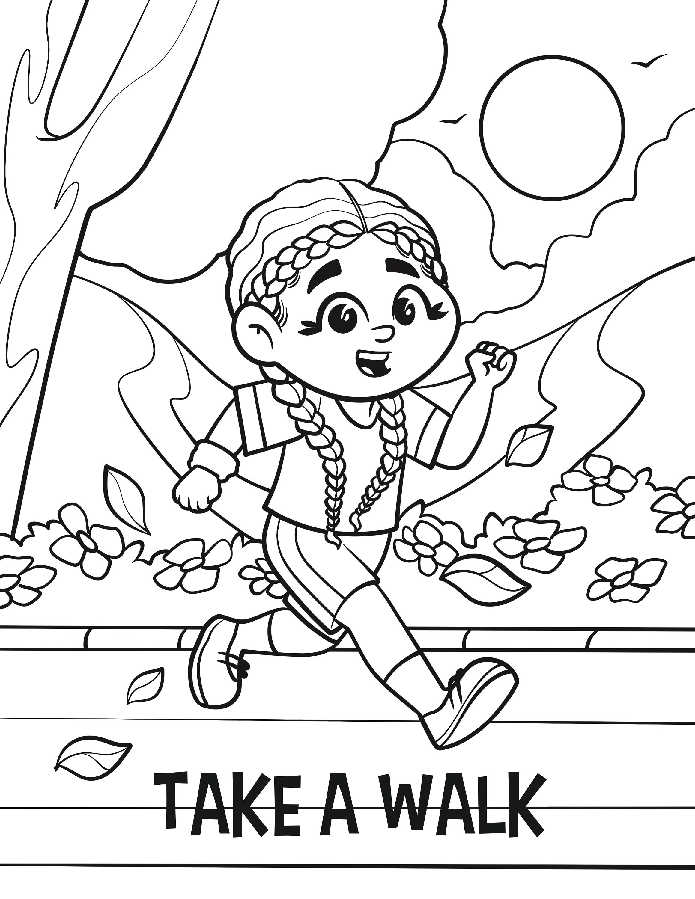 Children's Mental Health/coloring Sheets/coping Skills for Kids ...