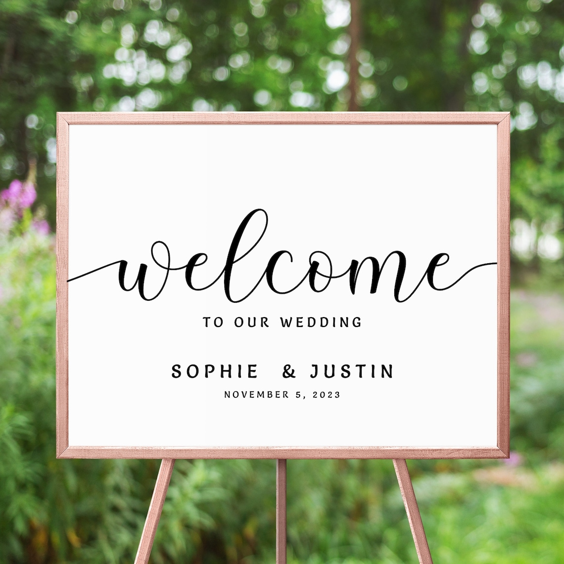 Editable Welcome Sign Welcome Sign Template Eucalyptus - Etsy