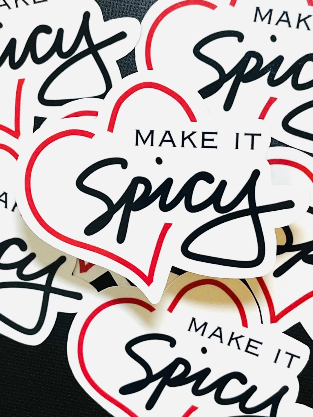 Make It Spicy Sticker for Romance Readers, Kindle Stickers for Smut ...