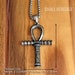 Key of Life Ankh Necklace Stainless Steel Pendant Chain - Etsy