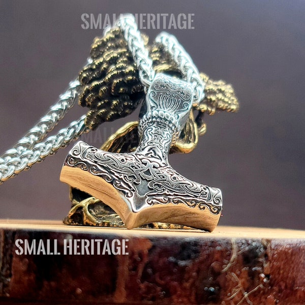 Mjolnir Necklace - Etsy