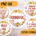 FALL Thank You PACKAGING STICKERS Bundle Png, Hello Fall, Thankful for ...