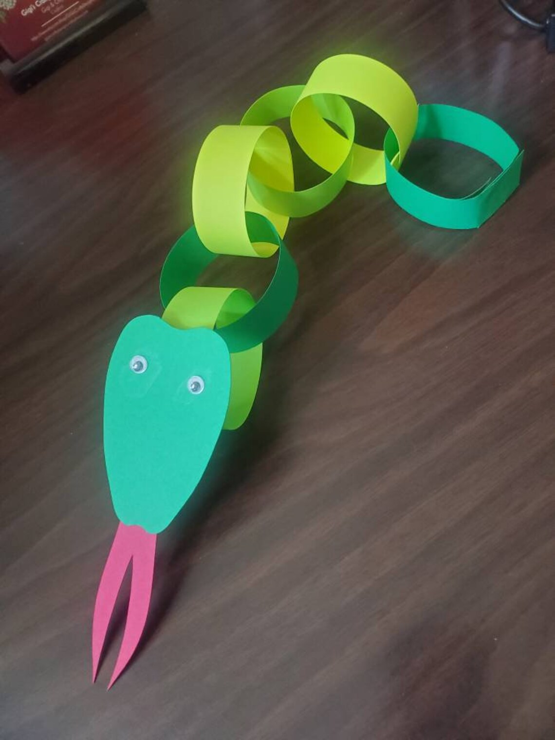 Paper Chain Snake Craft for Kids, - Etsy