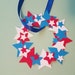 Mini Star Wreath Paper Craft Kit for Kids, 4th of July, Flag Day ...