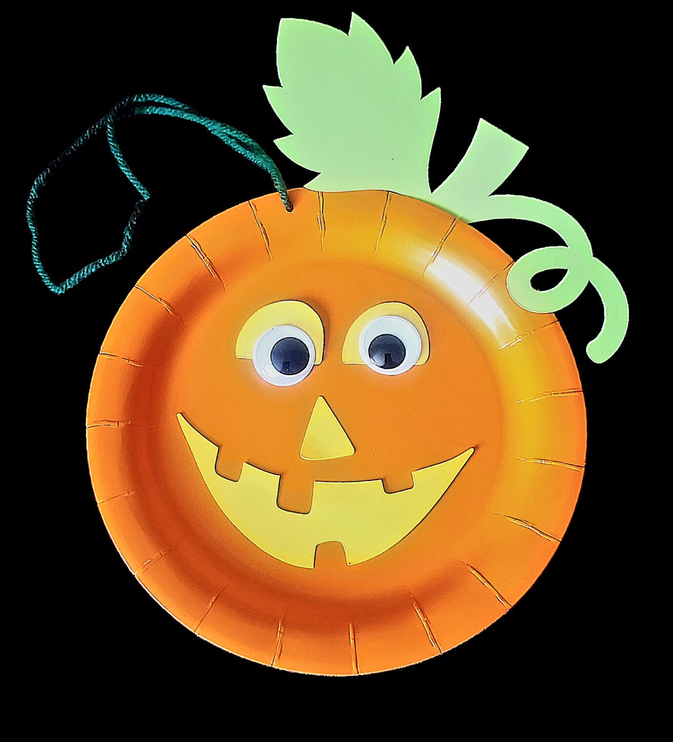 Pumpkin Paper Plate Craft Kit for Kids - Etsy