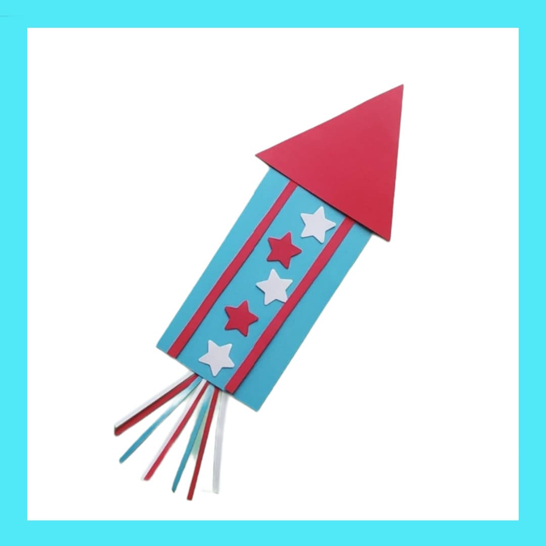 Firecracker Magnet Paper Craft Kit for Kids, 4th of July, Independence ...
