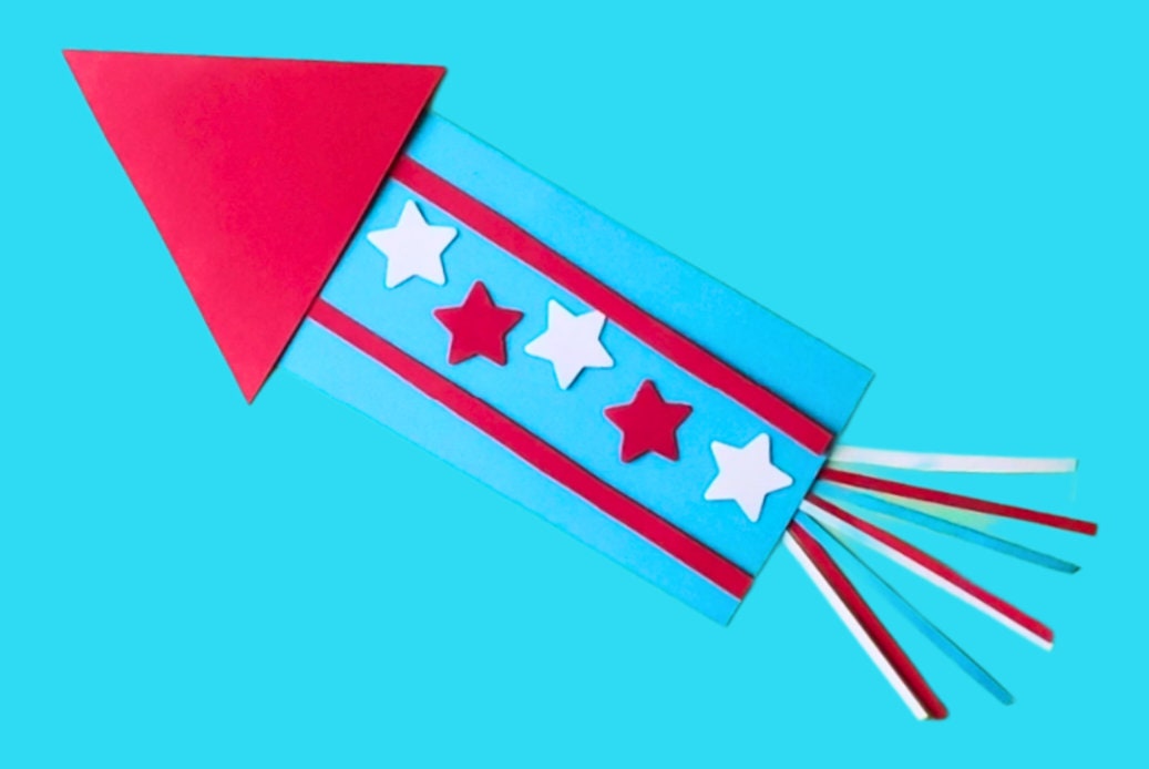 Set of 3 Patriotic Paper Craft Kit for Kids, 4th of July Craft Kit ...