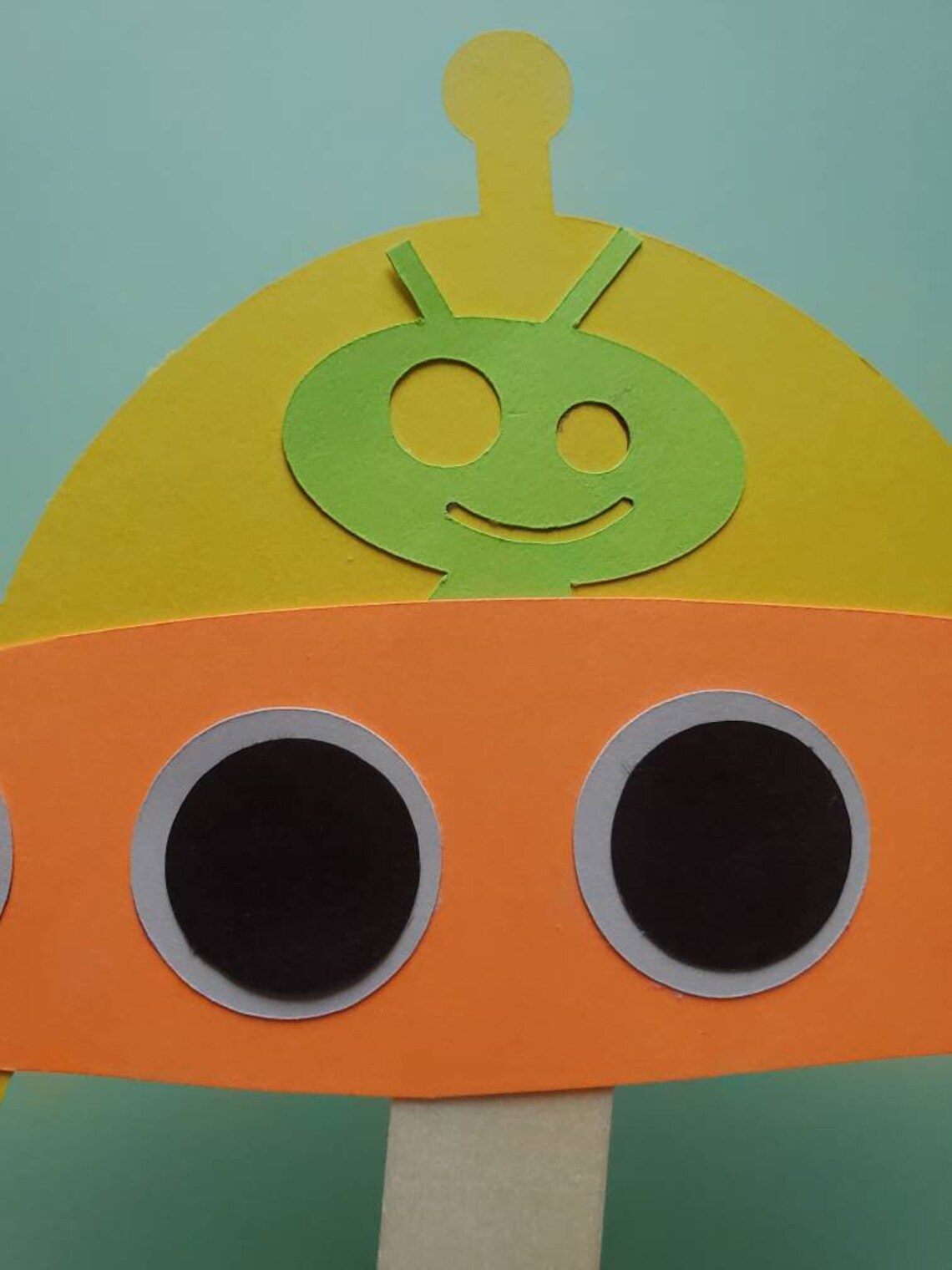 Alien Spaceship Paper Craft for Kids Outer Space Vehicle - Etsy