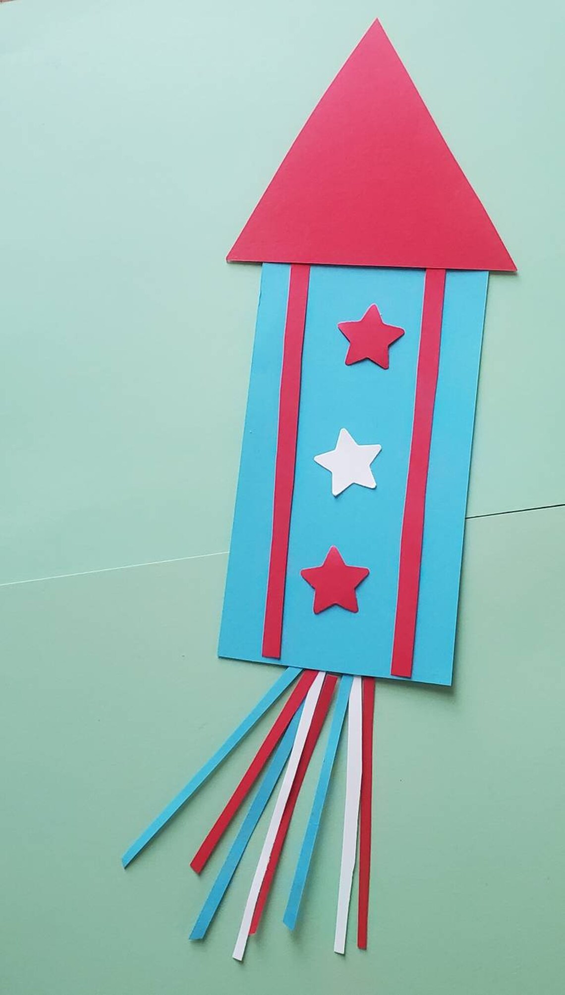 Firecracker Magnet Paper Craft Kit for Kids | Etsy