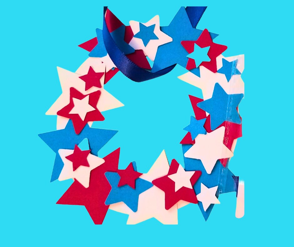 Set of 3 Patriotic Paper Craft Kit for Kids, 4th of July Craft Kit ...