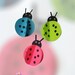 Springtime Fun With Ladybug Craft Kit for Kids Set of 3,paper Craft Art ...