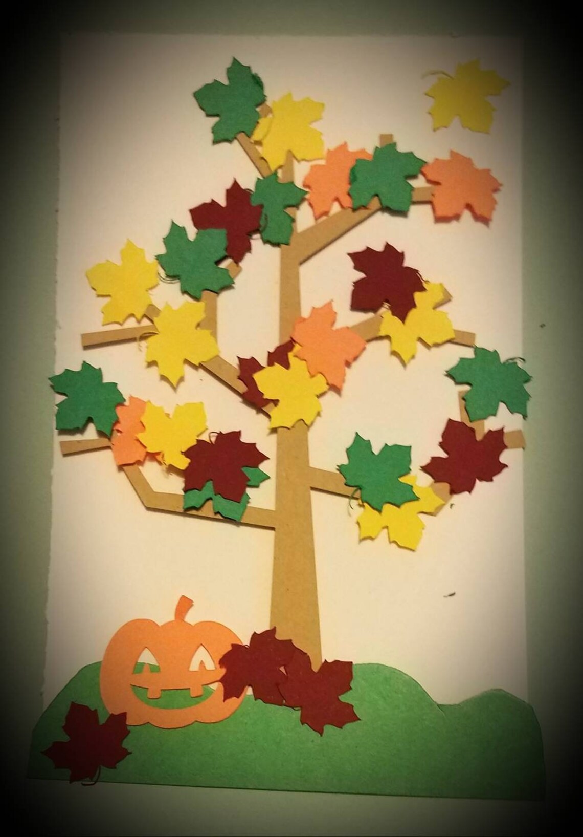 DIY Fall Tree Craft for Kids, Nature, Arbor Day, Fall Craft, Paper ...