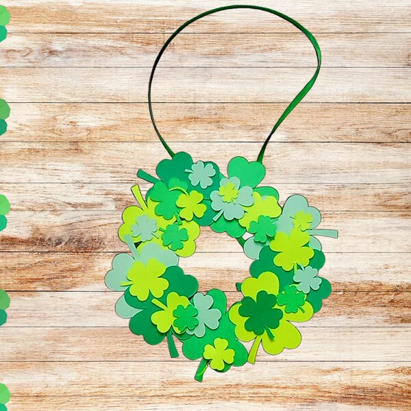 St Patrick Wreath - Etsy