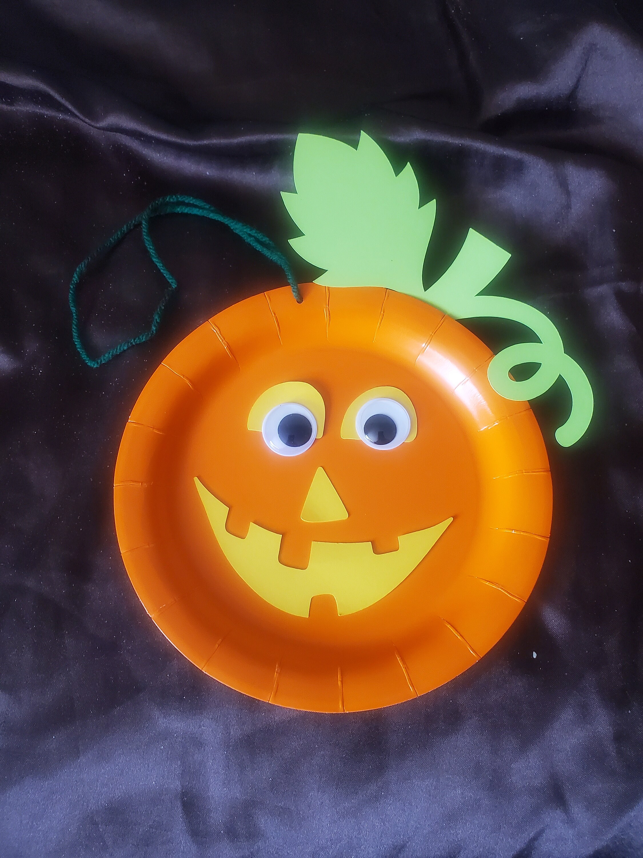 Pumpkin Paper Plate Craft Kit for Kids - Etsy