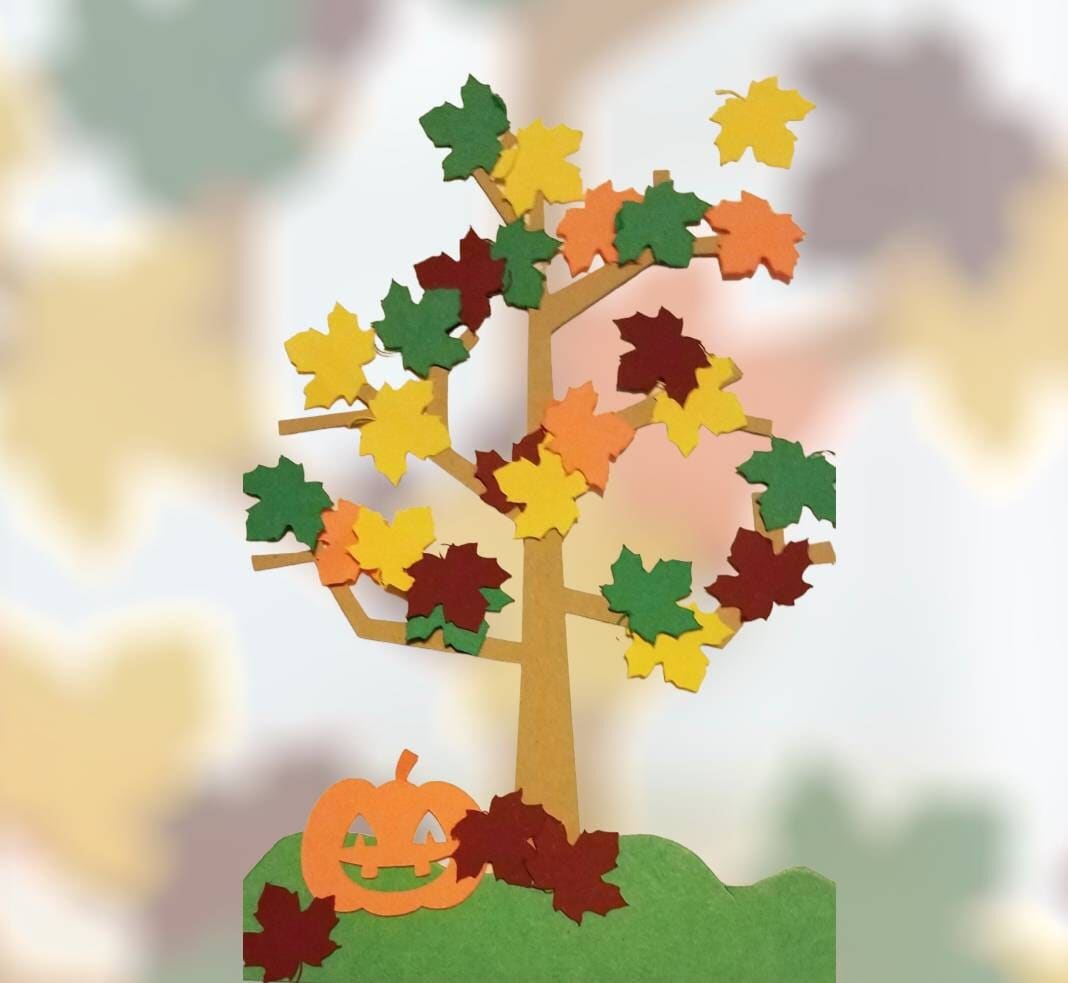 DIY Fall Tree Craft for Kids, Nature, Arbor Day, Fall Craft, Paper ...