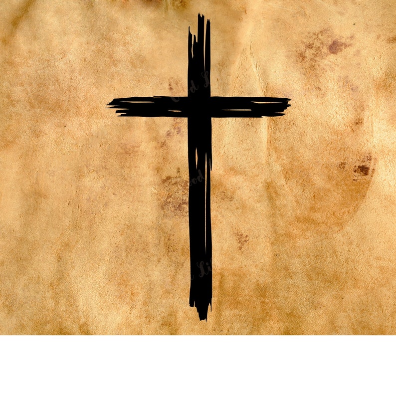 Tattered Distressed Cross SVG, Christian Clip Art, Grunge Cross ...