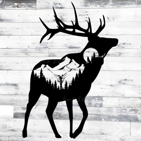 Elk Outline