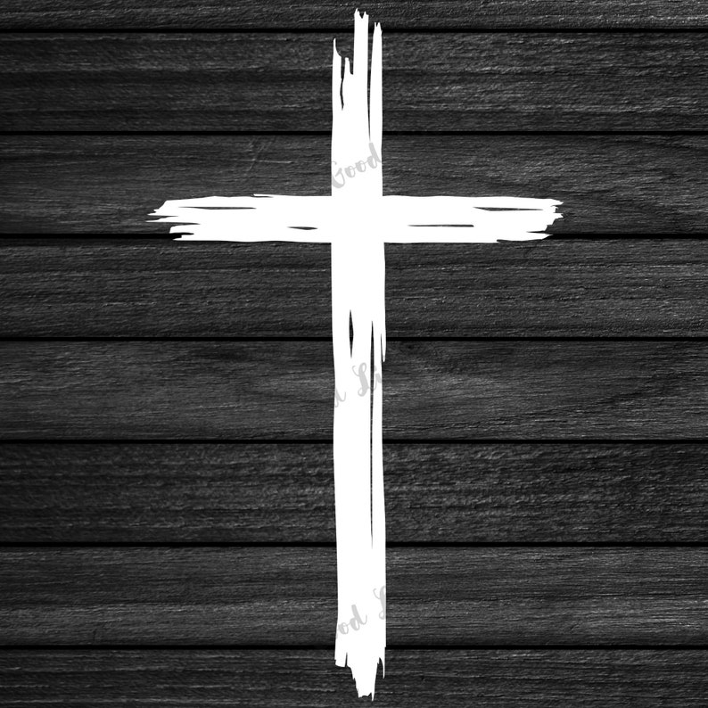 Tattered Distressed Cross SVG, Christian Clip Art, Grunge Cross ...
