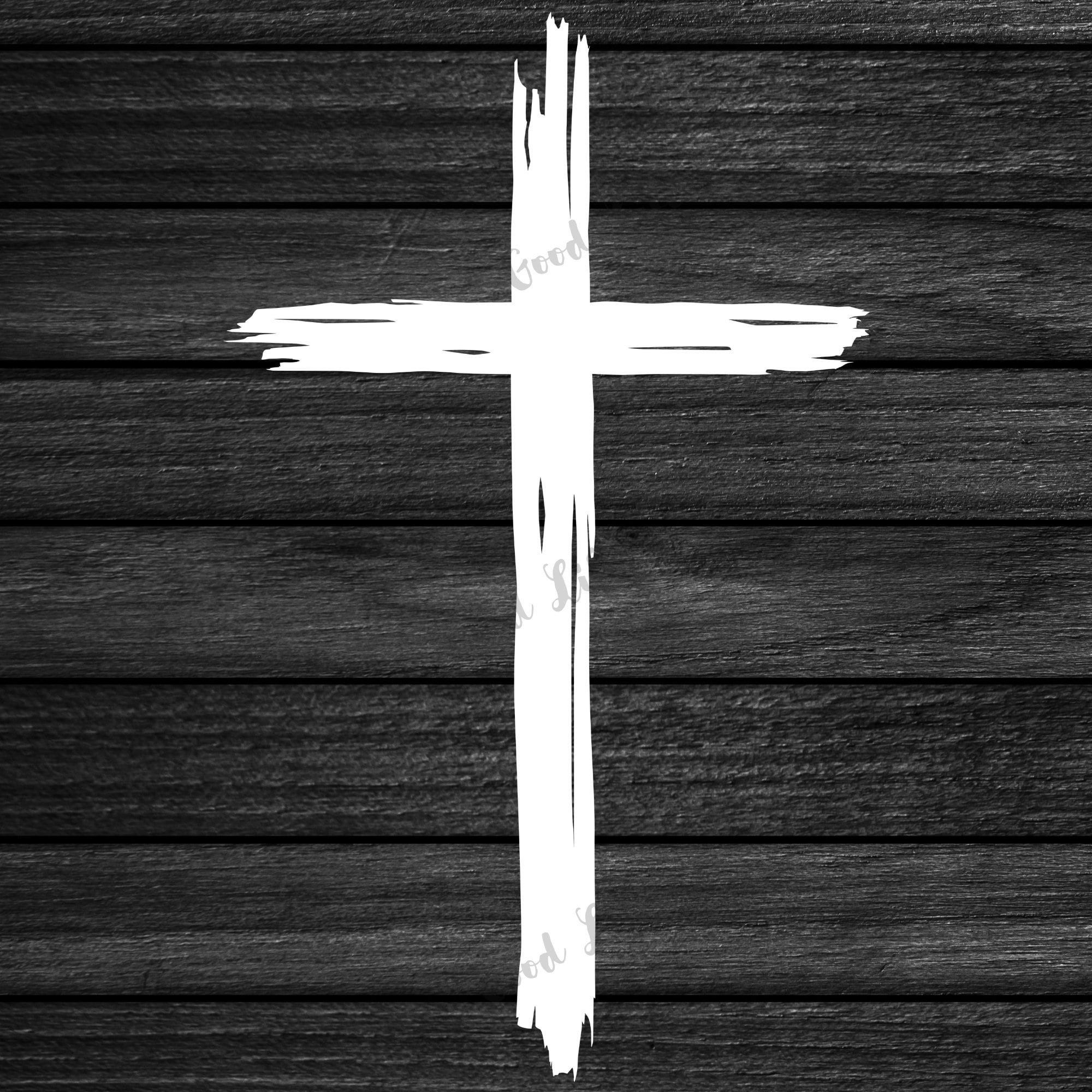 Tattered Distressed Cross SVG, Christian Clip Art, Grunge Cross ...