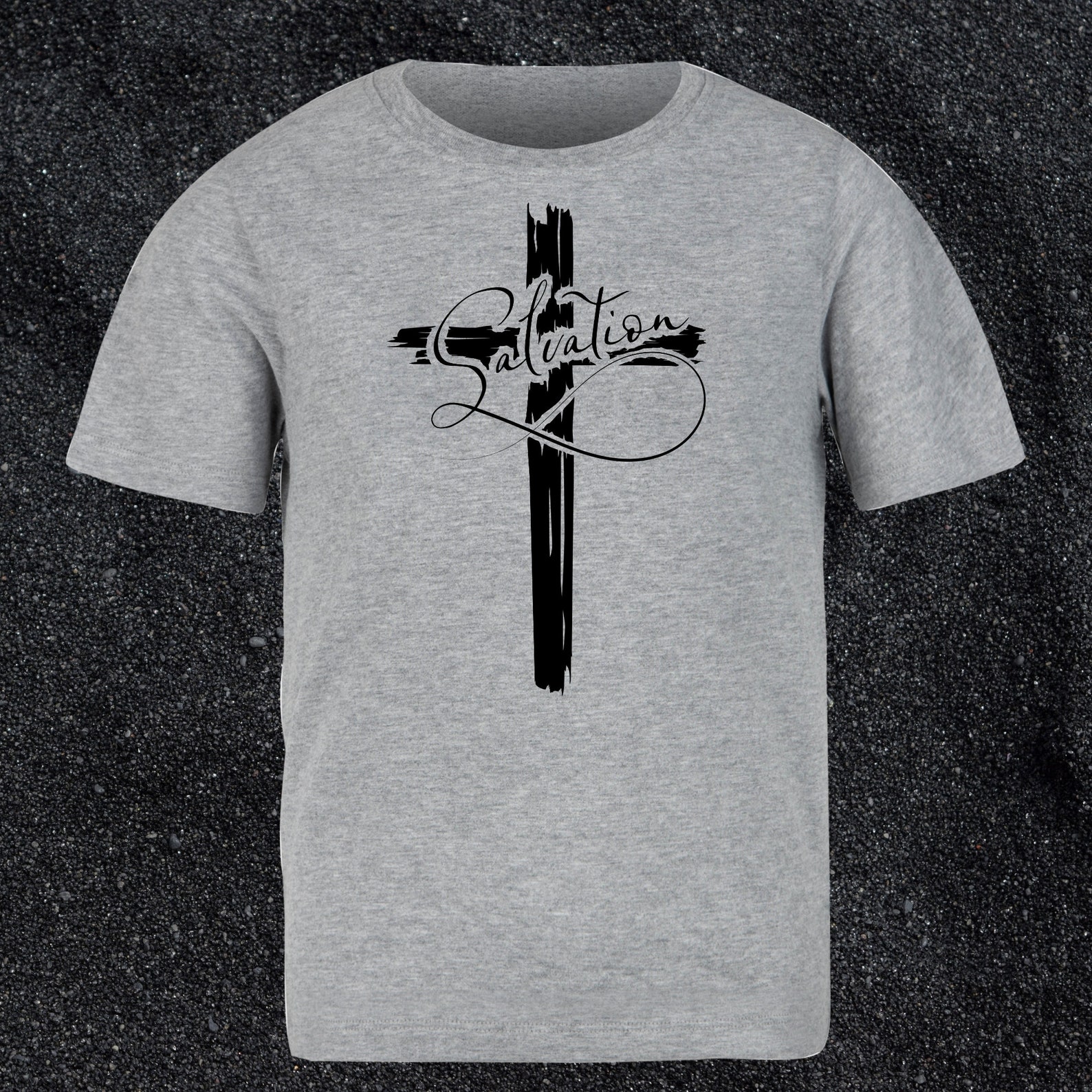 Salvation Cross SVG, Grunge Cross W Salvation Text Distressed Cross ...