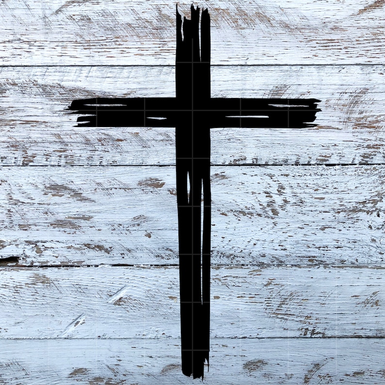 Distressed Cross, Grunge Cross SVG, Tattered Cross, Jesus Cross PNG ...