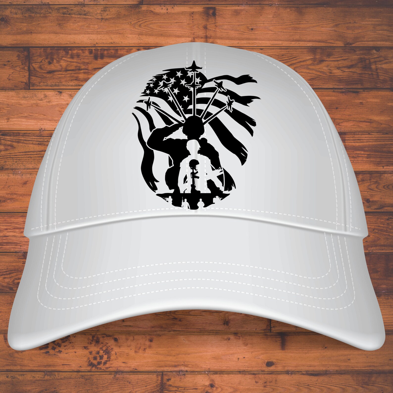 Military SVG, Soldier Silhouette, Battlefield Cross SVG, Fallen Soldier ...