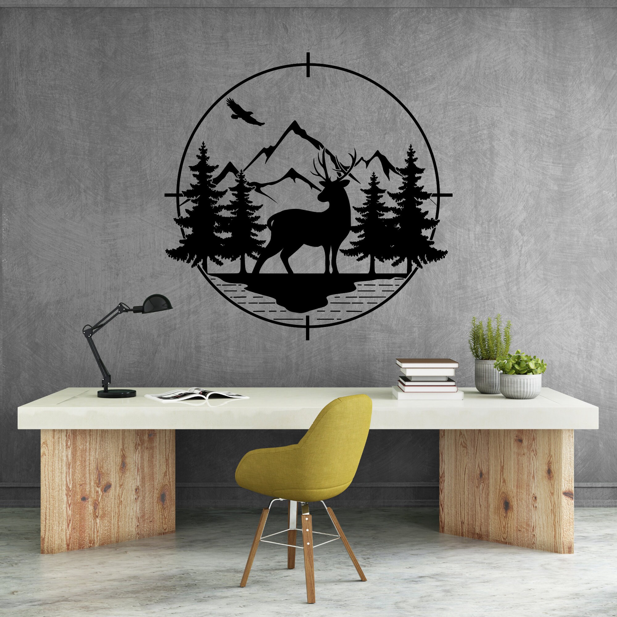 Deer Cross Hairs Deer SVG Hunting SVG Outdoors Hunting Svg - Etsy
