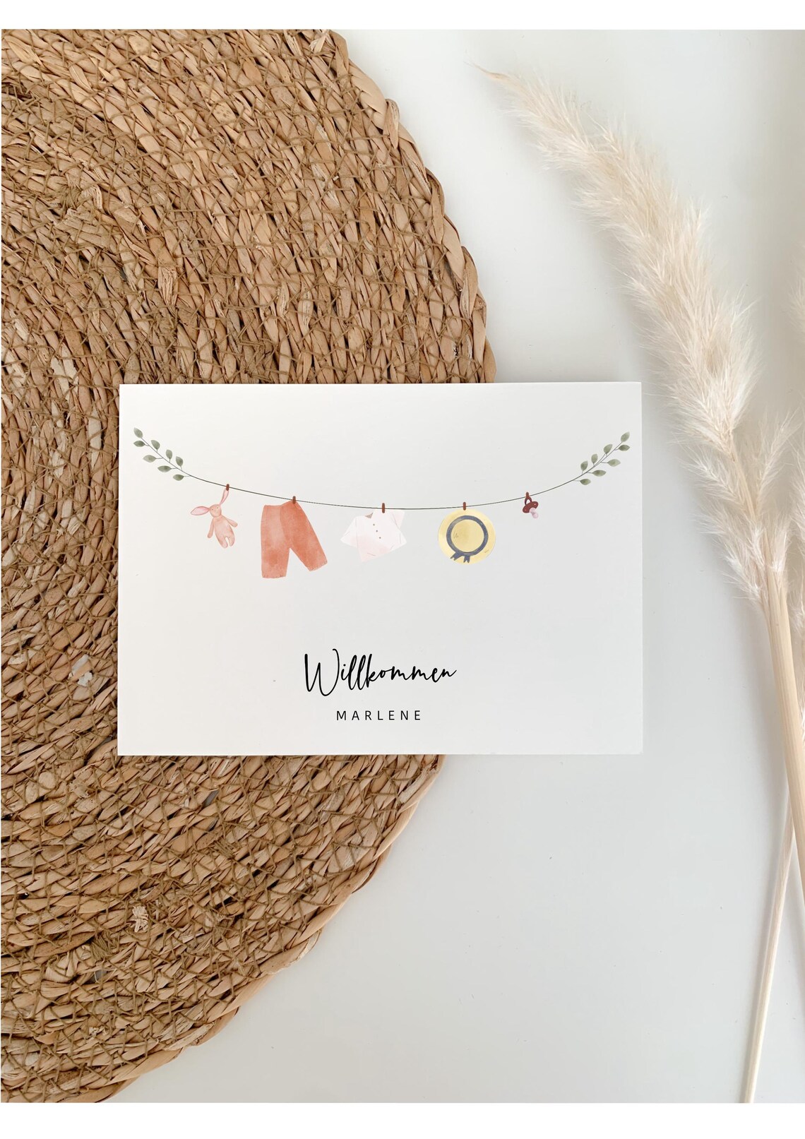 Personalized Card Birth Baby Card Greeting Birth Greeting Card Baby ...