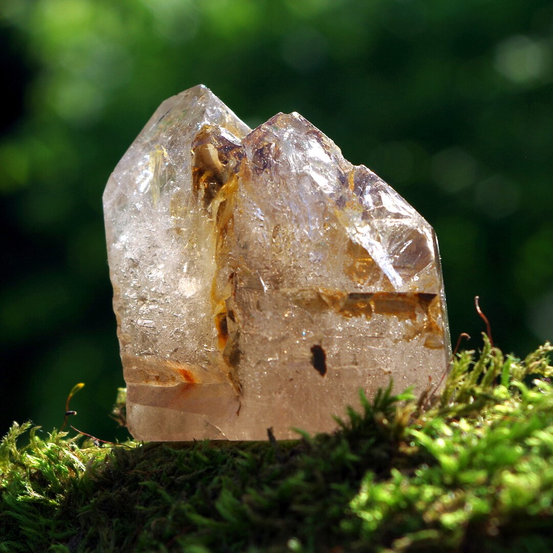 Madagascar Window Smoky Quartz, Clay Inclusions, 85.5 Grams - Etsy