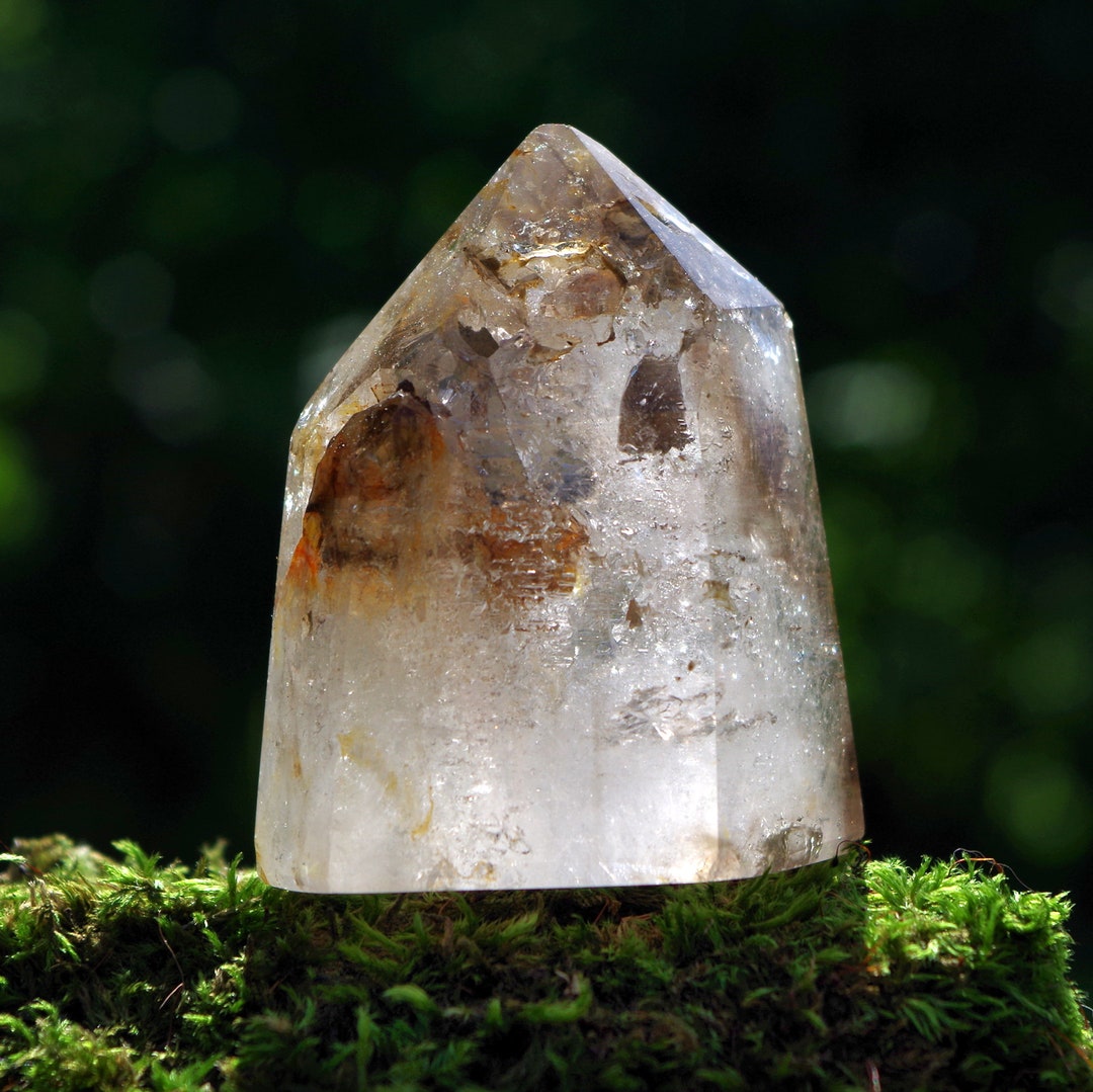 Akansobe Smoky Quartz, Clay Inclusions, Polished, Madagascar, 138 Grams ...