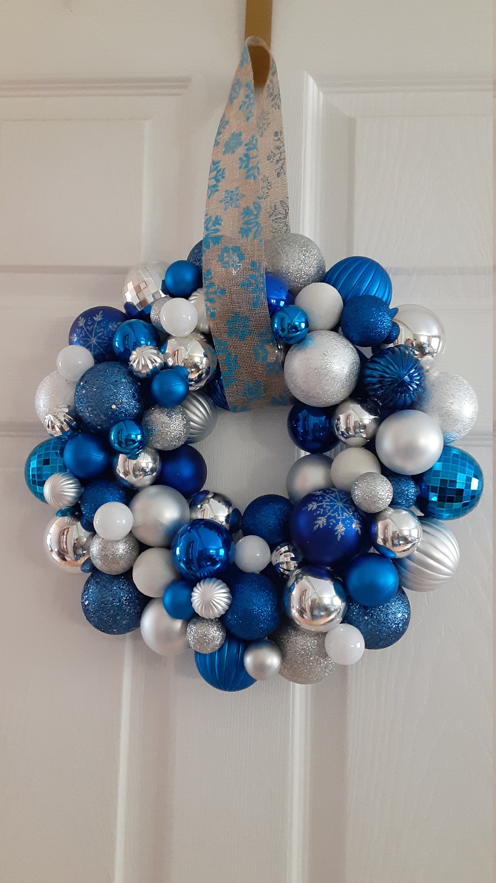 15 Christmas Ball Wreath by Shopreneescreations - Etsy