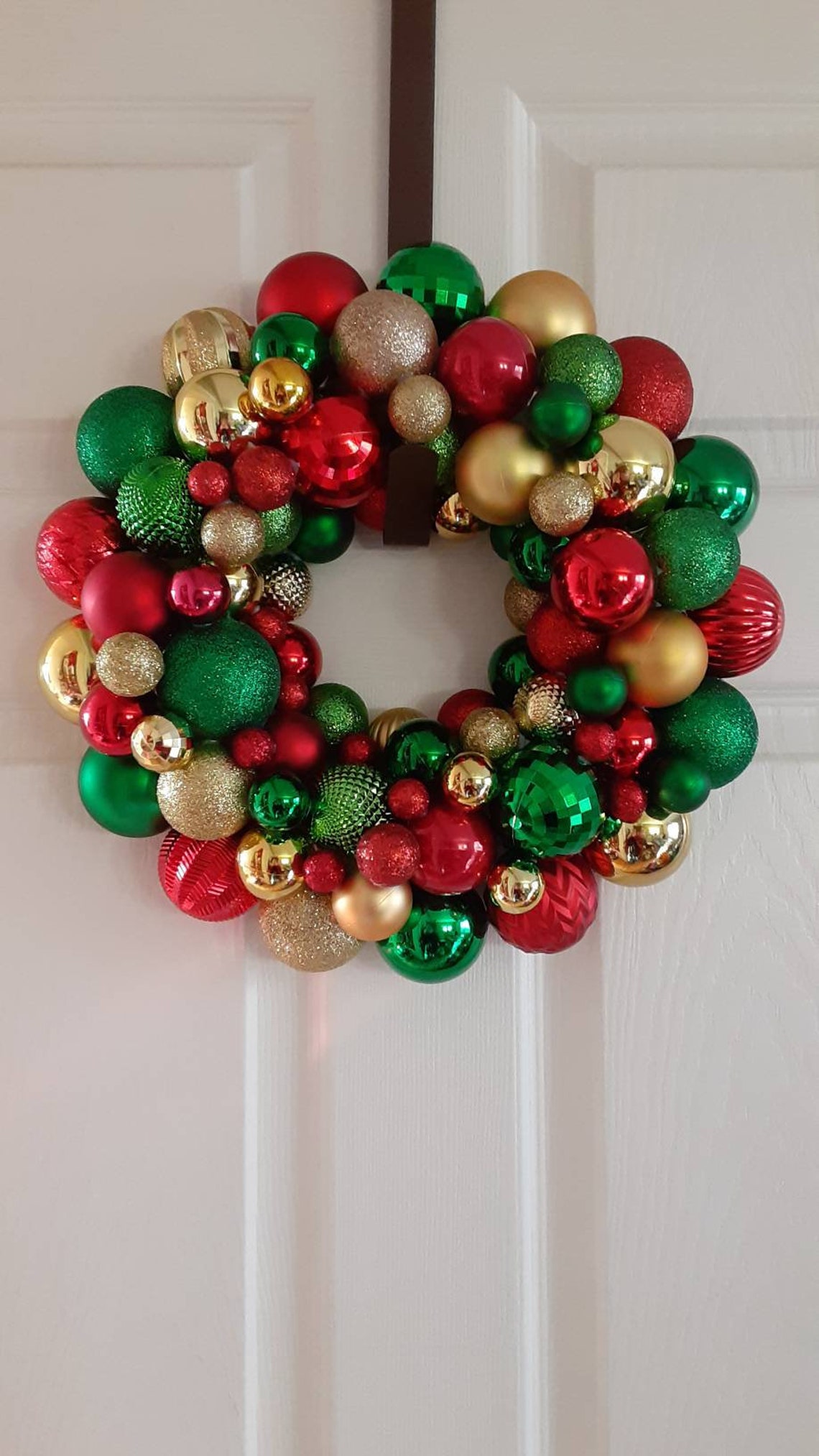 15 Christmas Ball Wreath by Shopreneescreations - Etsy