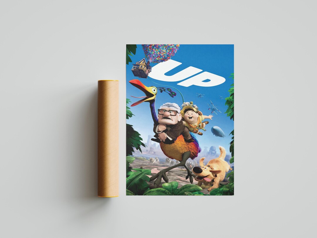 2009 Pixar's UP Large A3 Kids and Animation Movie Poster Print - Etsy