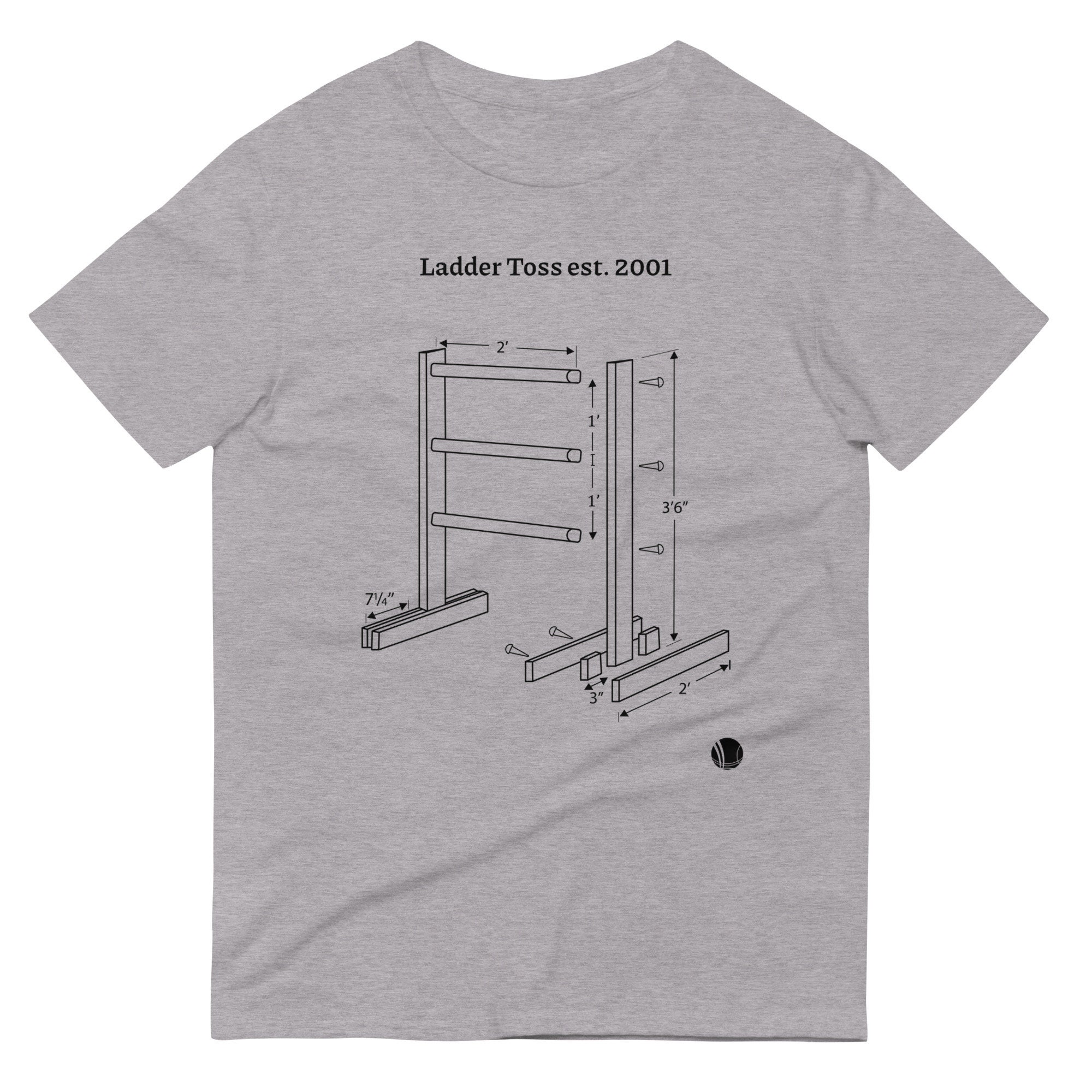 Ladder Toss Dimensions - Etsy