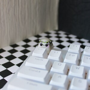 Kawaii Spooky Cute Ghost Artisan Keycap - Etsy