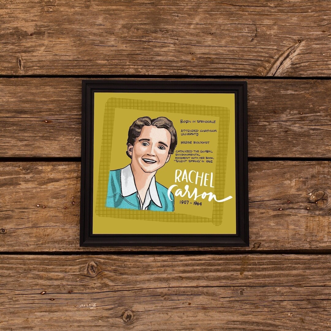 Rachel Carson Print - Etsy