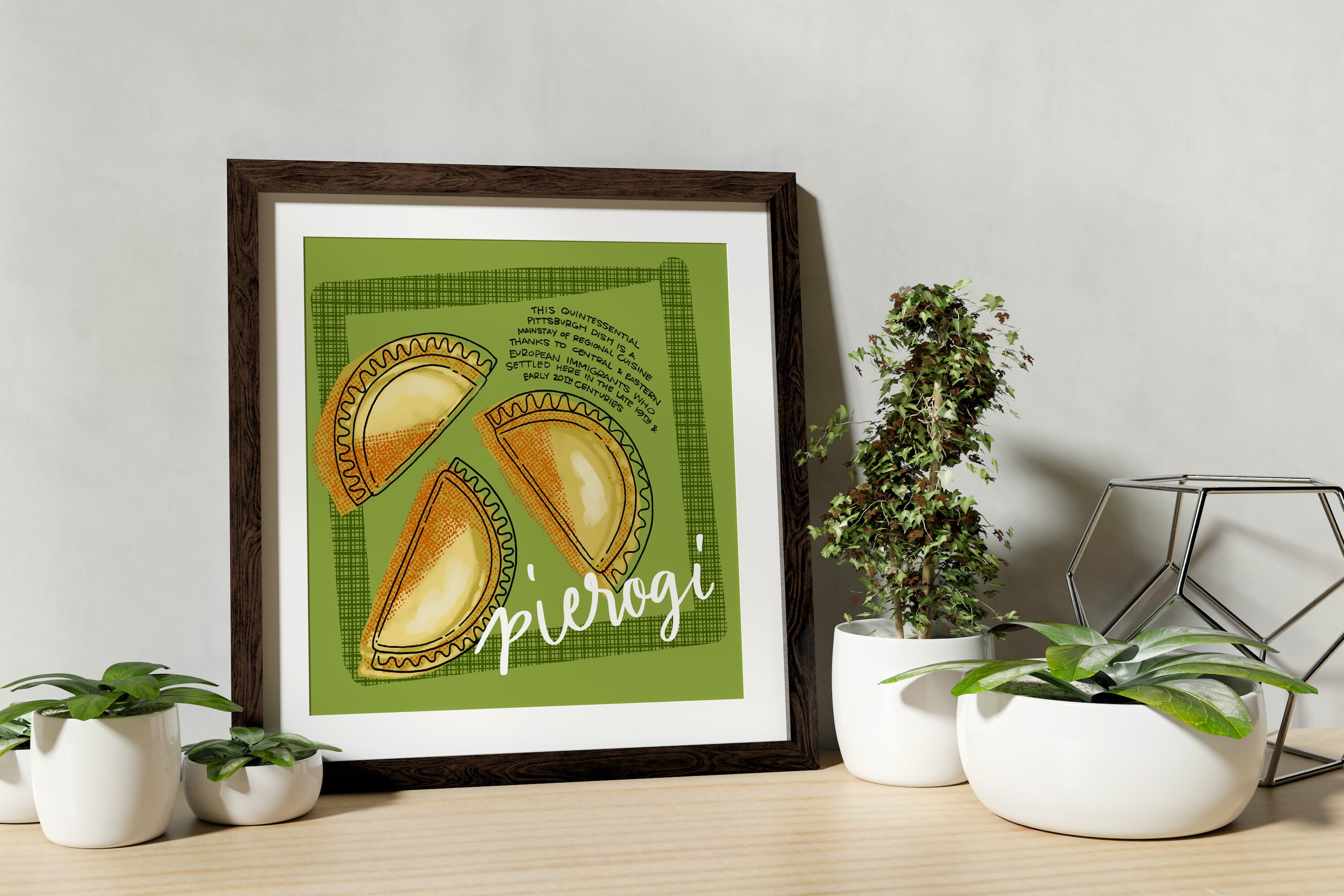 Pierogi Print - Etsy