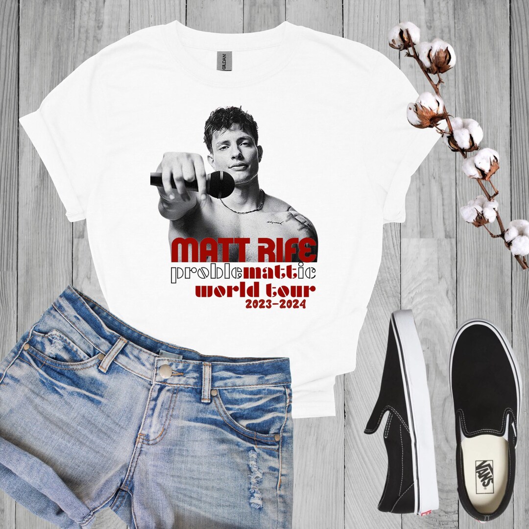 Matt Rife World Tour Problemattic 2023-2024 Stand up Comedian Comedy Adult Humor Tiktok Viral ...