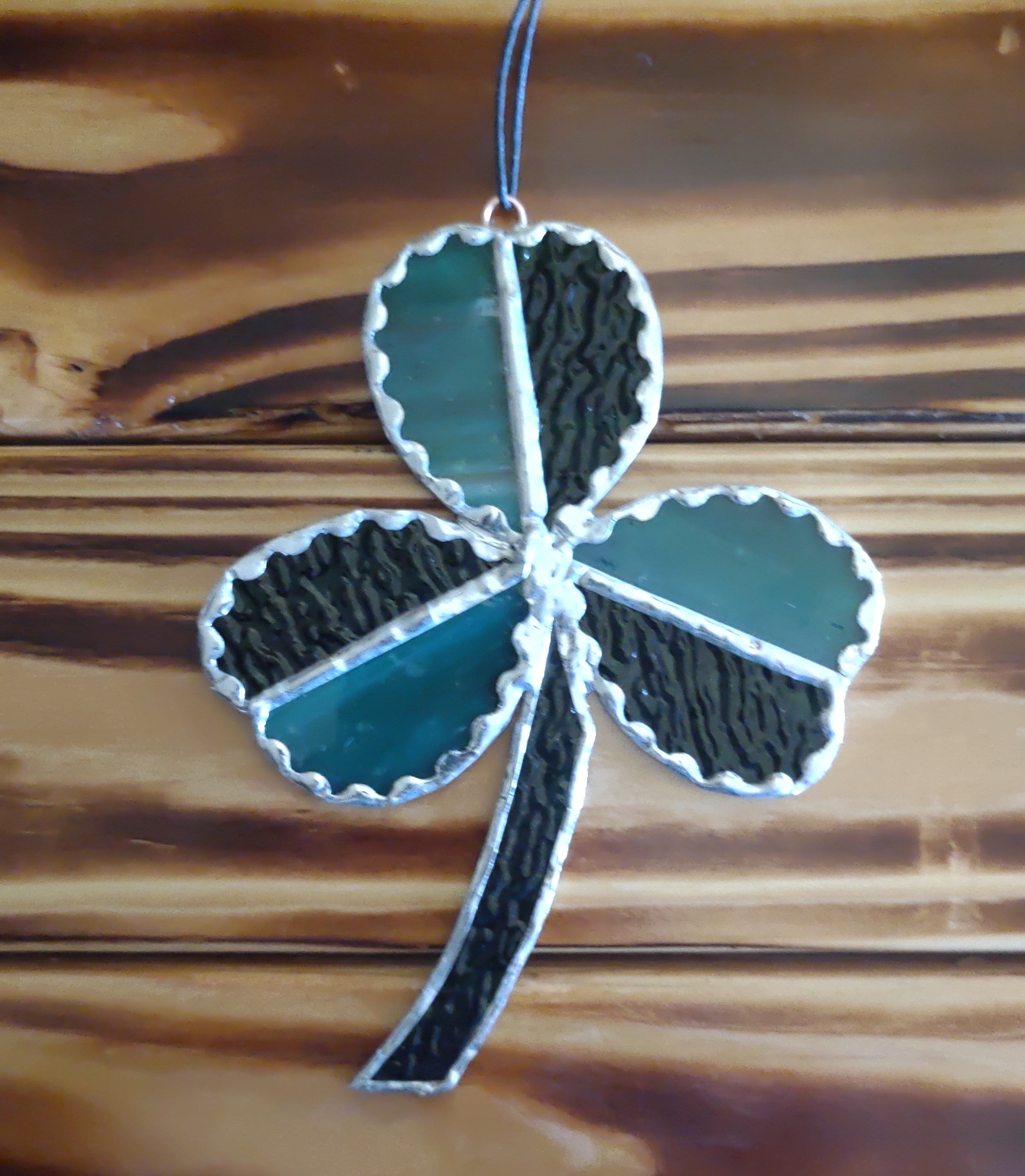 Stained Glass 3-leaf Clover - Etsy